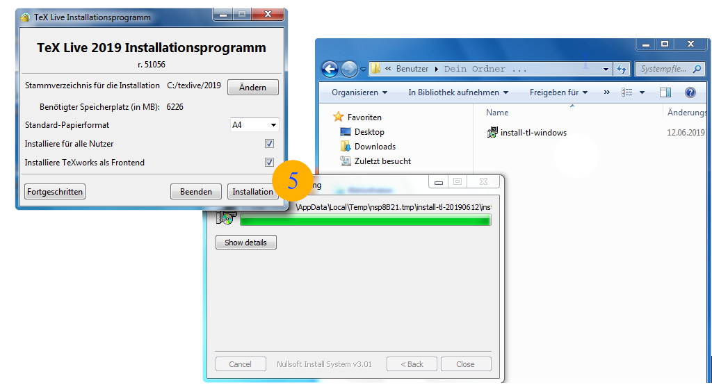 Installation von TeX Live unter Windows | DANTE e.V.
